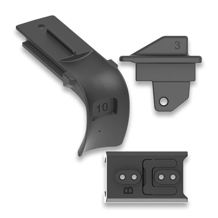 AMP UK - AMP Upgrade Kit (Handgun Adapter, Rail Adapter, Charging ...