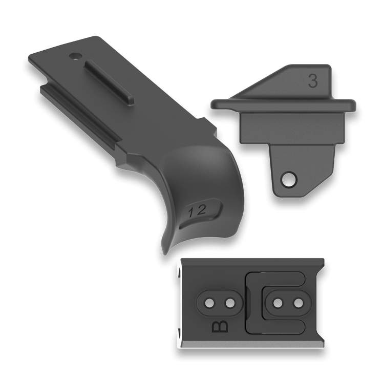 AMP UK - AMP Upgrade Kit (Handgun Adapter, Rail Adapter, Charging ...