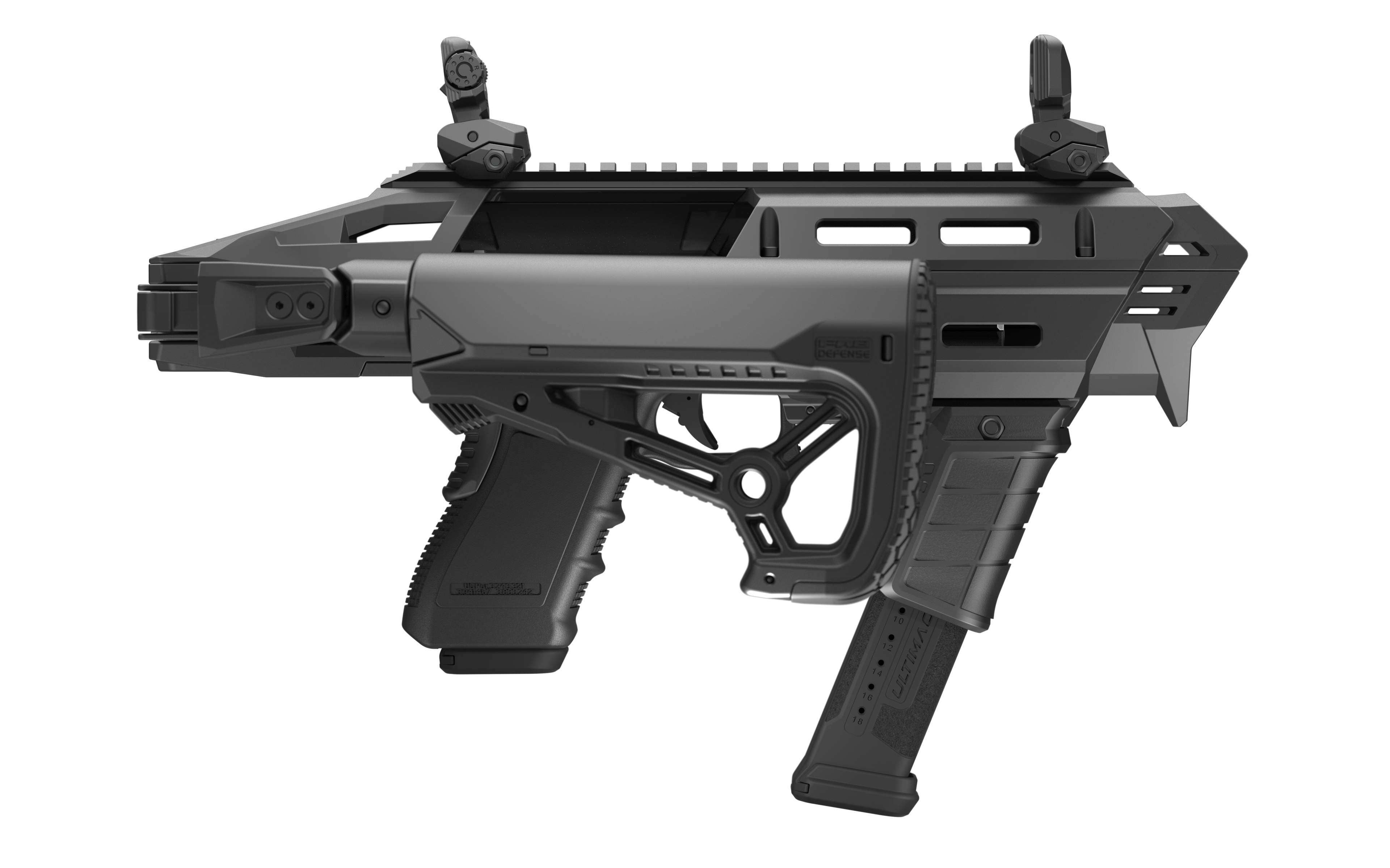 AMP M4 PRO - AMP PRO with a collapsable stock system | FAB Defence